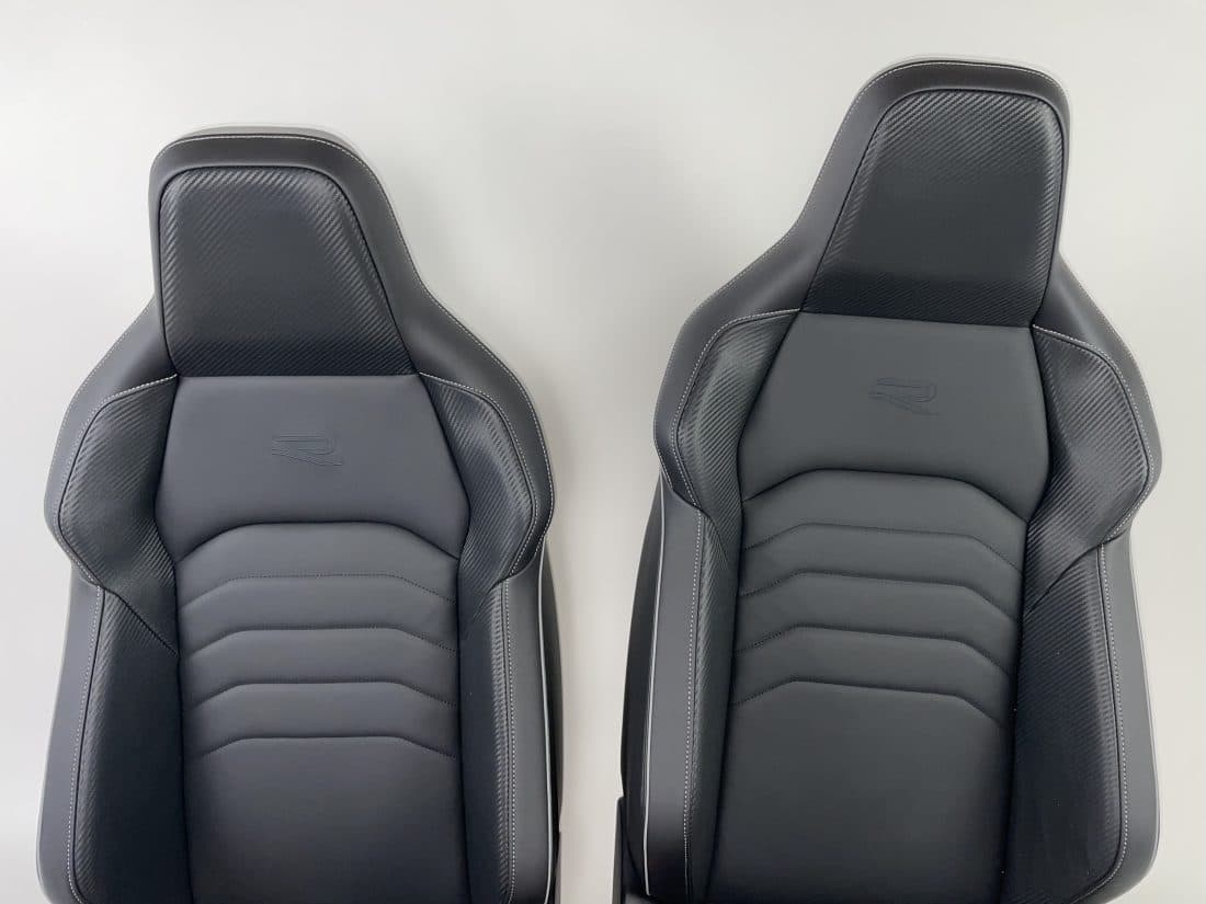 Interieur VW Golf 8 R Leder Zwart/Grijs Stiksel online bestellen bij ...